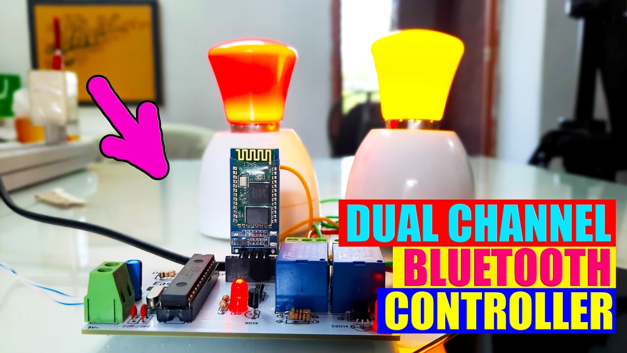 Dual Channel Bluetooth Controller || How to Make a Bluetooth Controller ...