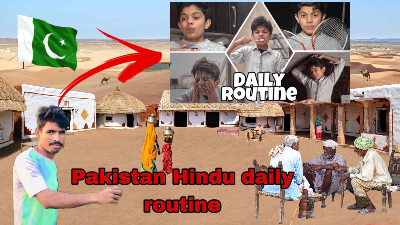 Hindu village Pakistan Daily routine #my daily routine - YouTube