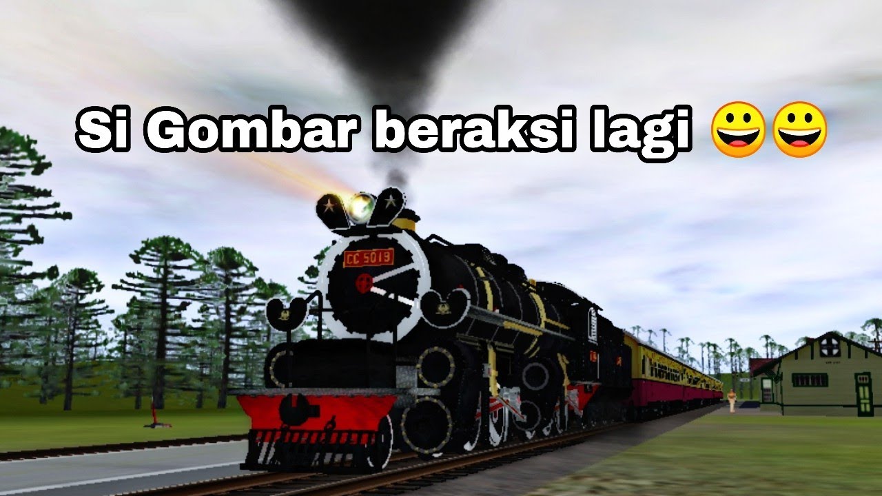 Lokomotif Uap CC5019 - YouTube