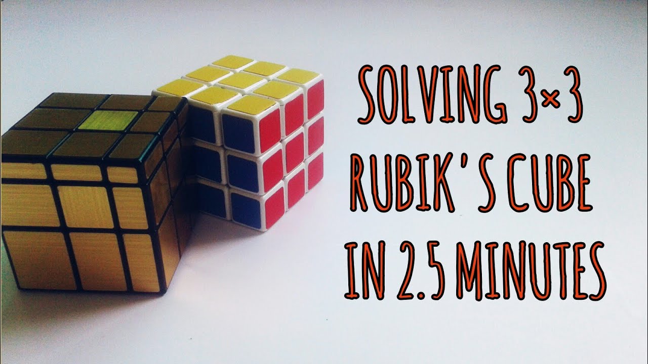 Solving 3×3 Rubik's Cube - YouTube
