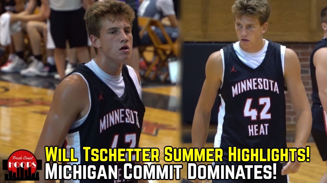 Michigan Commit Will Tschetter Summer Highlights! - YouTube