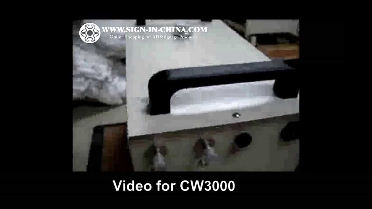 CW 3000 Water Chiller - YouTube