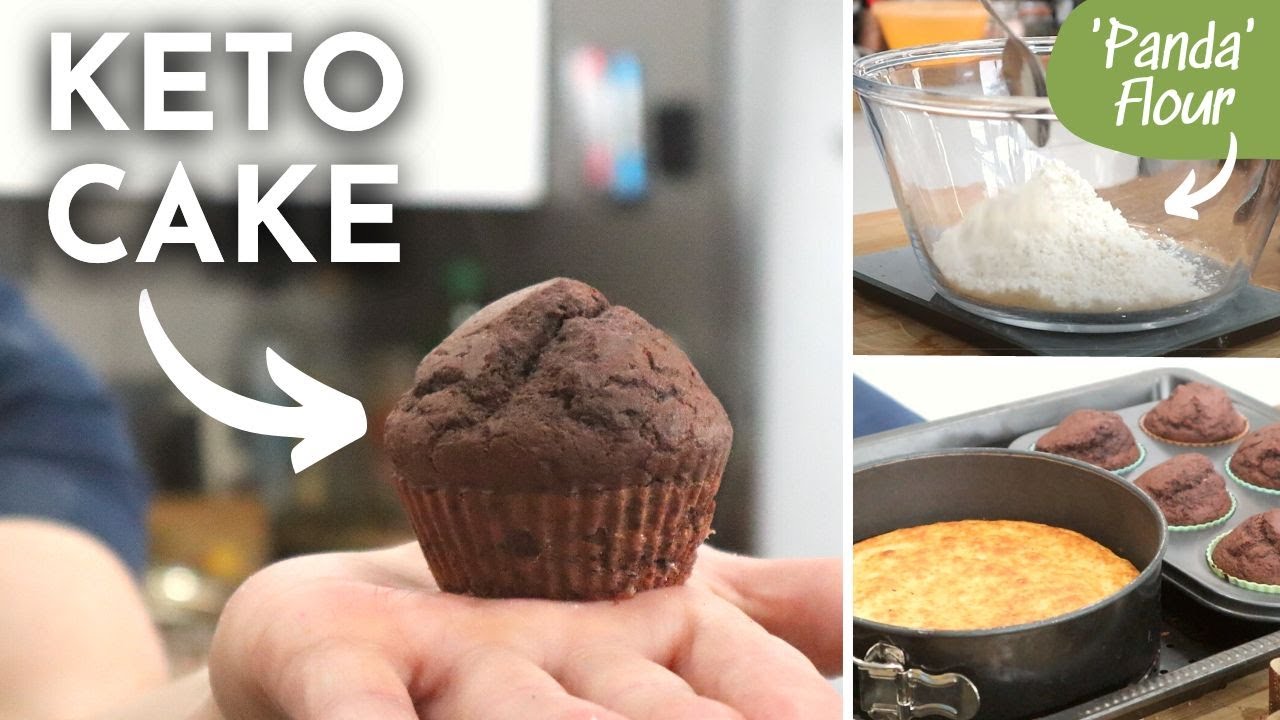 Panda Cake: Gluten Free, Keto Cake Recipe using Panda Flour! - YouTube