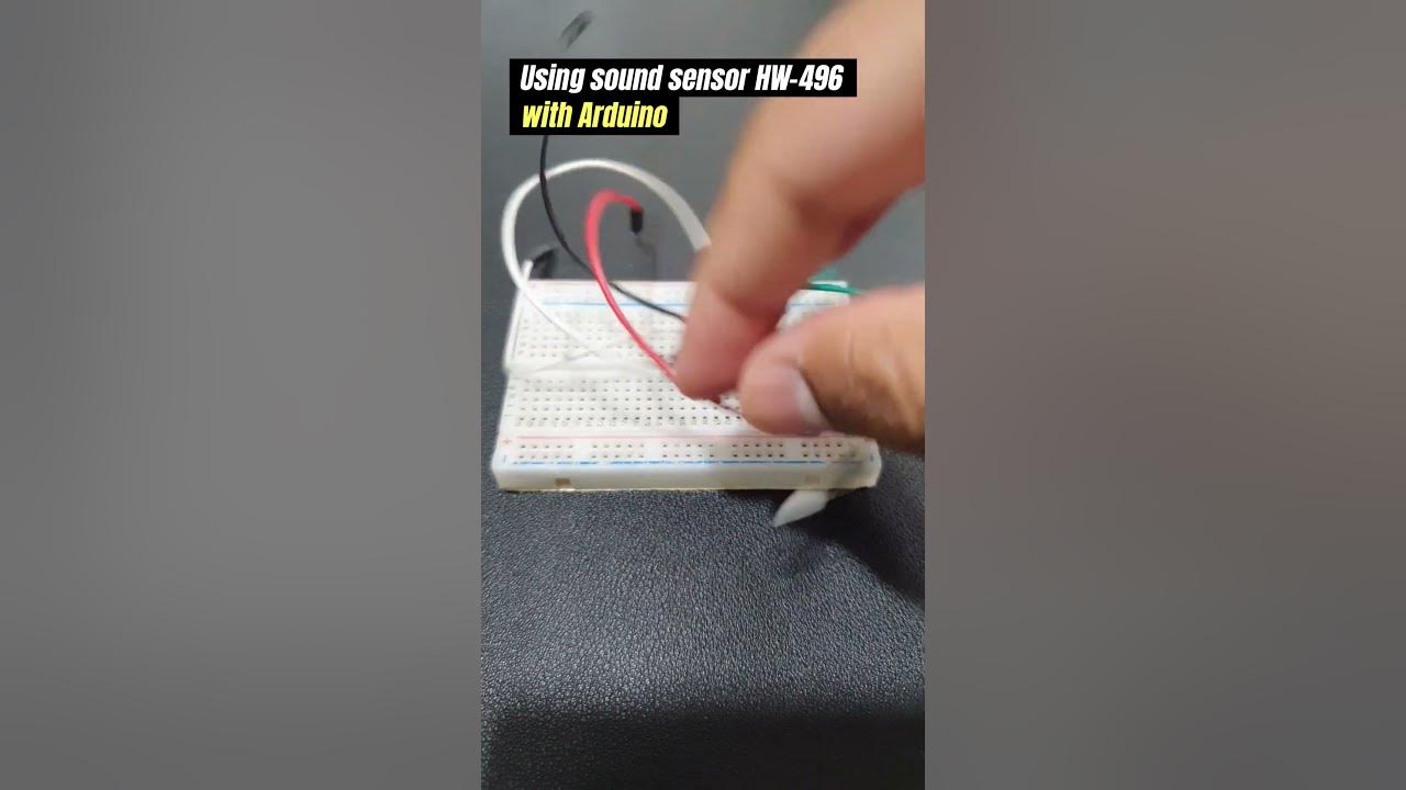 Using HW-496 small microphone sound sensor with Arduino #arduino #uno #coding #tilt #sensor ...