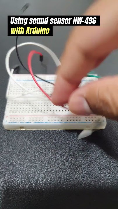 Using Hw 496 Small Microphone Sound Sensor With Arduino Arduino Uno Coding Tilt Sensor 8672