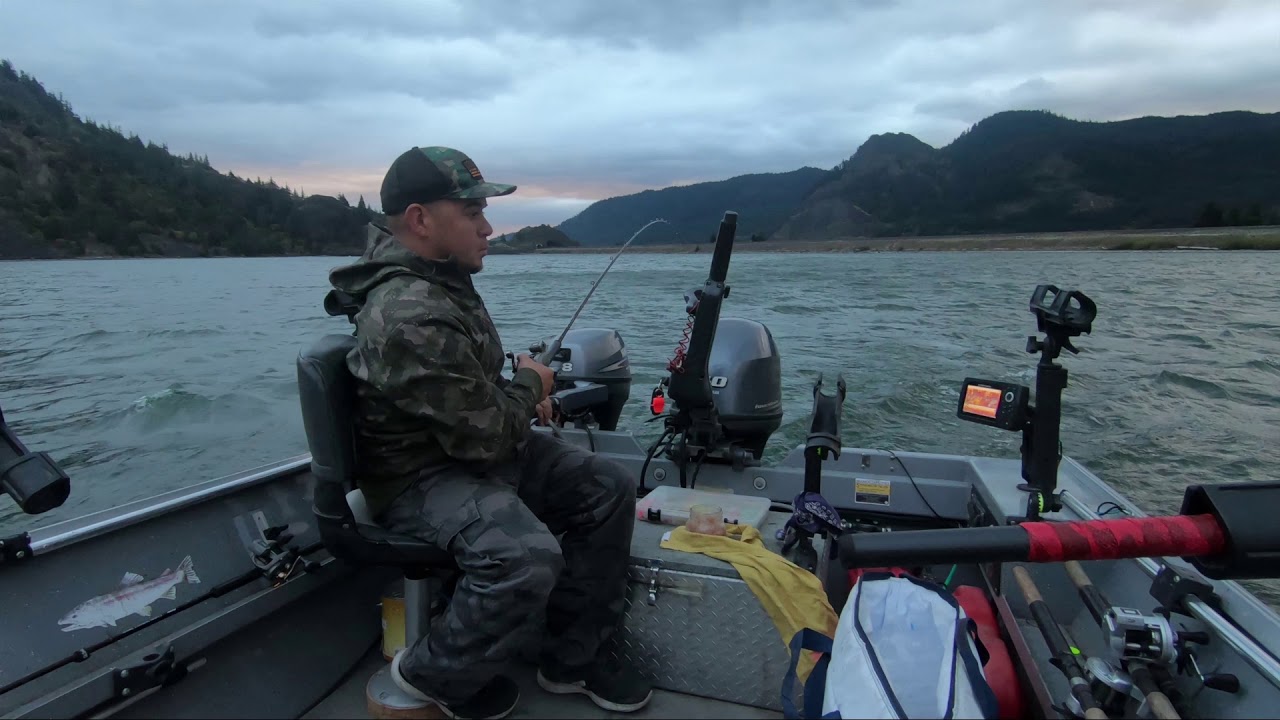 Early Fall Salmon Fishing Drano Lake, Wa - YouTube