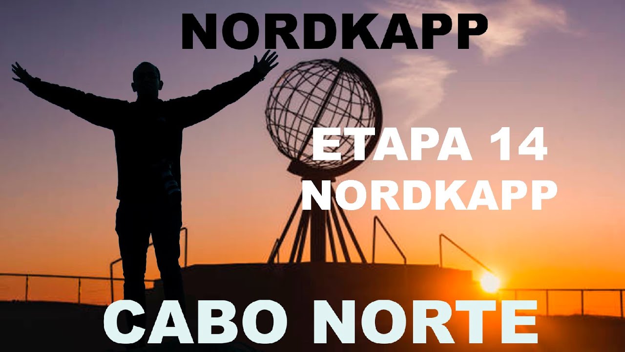 VIAJE A CABO NORTE EN MOTO ETAPA 14 NORDKAPP - YouTube