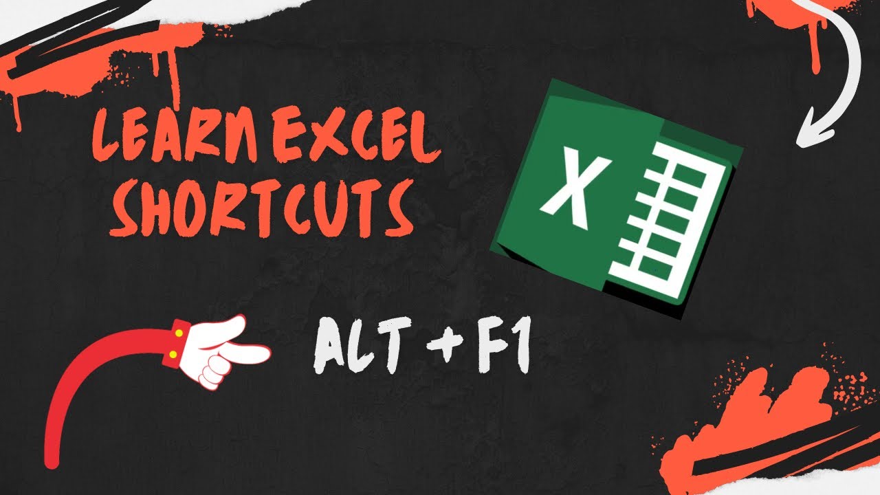 Tips/Excel shortcut I ALT + F1 I 2022 I Advanced Excel - YouTube