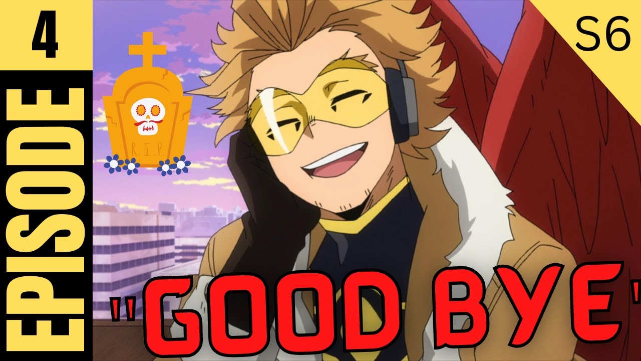 My Hero Academia Season 6 Ep-4 | HAWKS DEATH MHA - YouTube