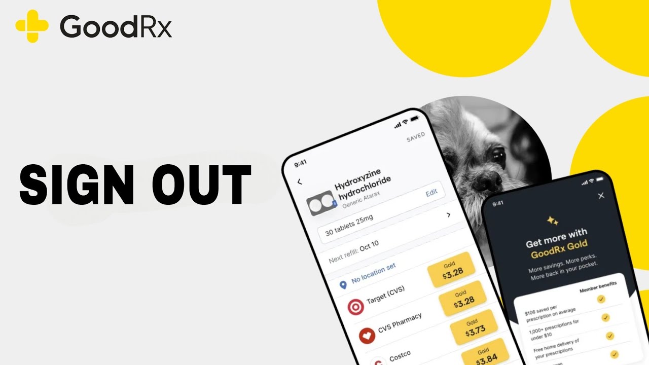 How To Sign Out On GoodRx App - YouTube