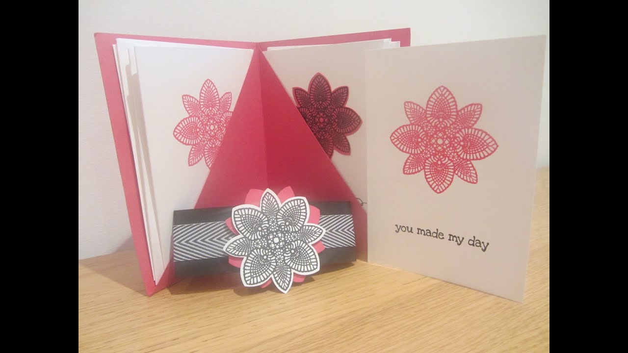 Hand made note card gift set with Stampin' Up Petal Potpourri - YouTube