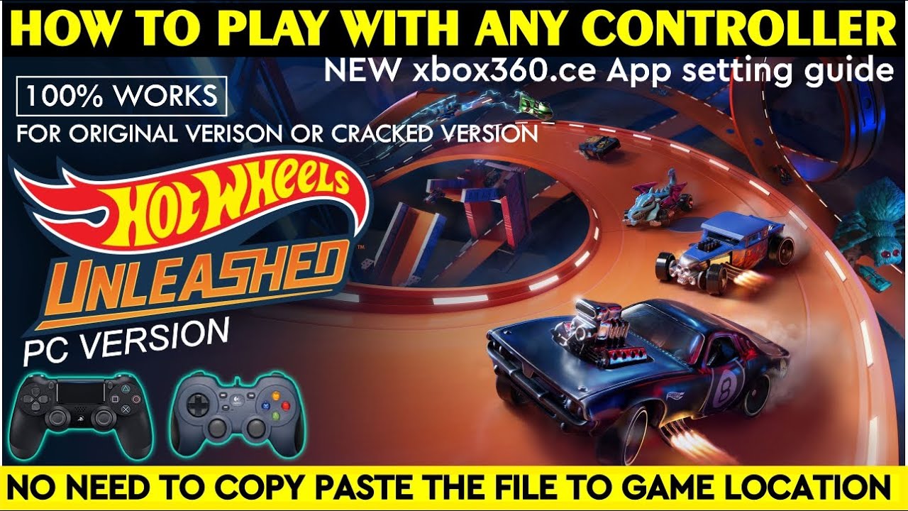 How To Play Hot Wheels Unleashed PC With Any Controller | Play All PC ...