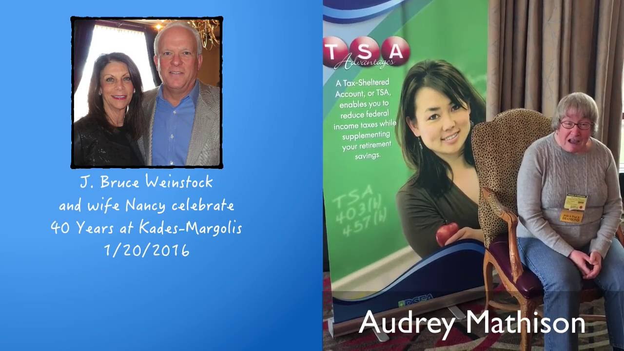 Bruce Weinstock Kades Margolis 40 Year Anniversary - YouTube