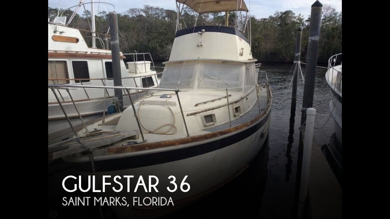 [UNAVAILABLE] Used 1973 Gulfstar 36 in Saint Marks, Florida - YouTube