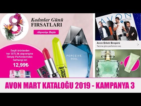 Avon Mart Kataloğu 2019 - Kadınlar Gününe Özel İndirimler