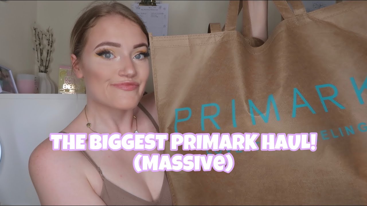 THE BIGGEST PRIMARK HAUL IVE DONE - YouTube