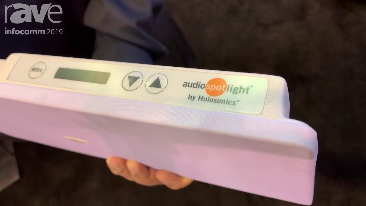 InfoComm 2019: Holosonics Highlights Its Narrow-Beam Audio Spotlight ...
