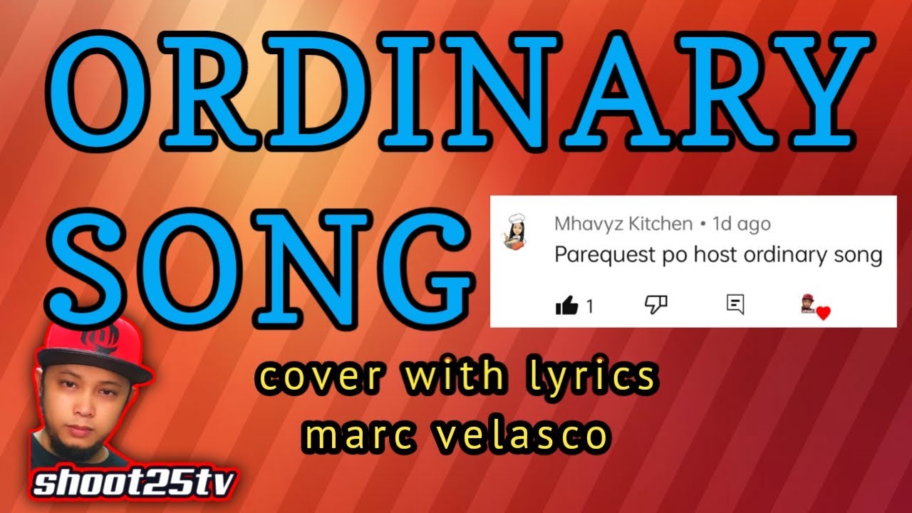 ordinary song with lyrics - YouTube