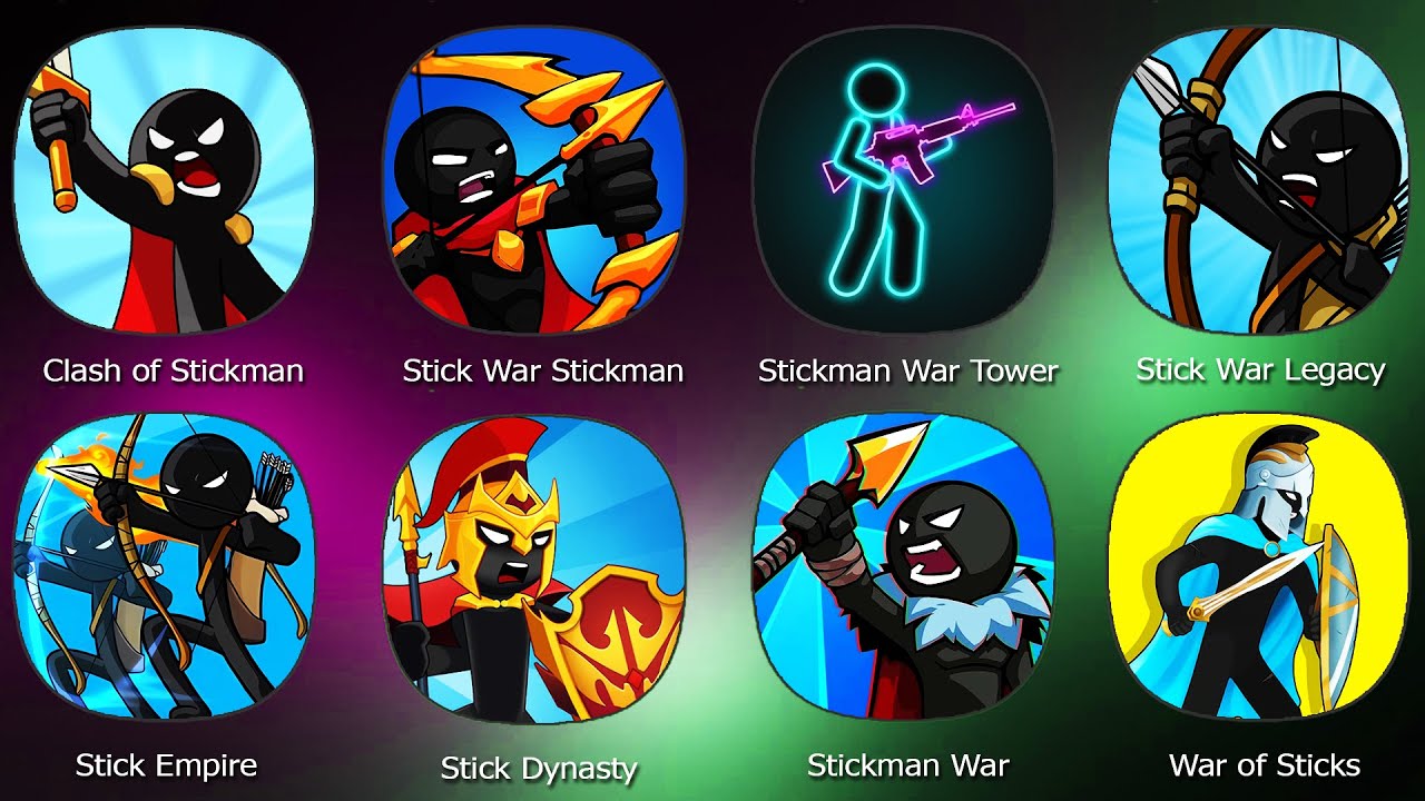 Stick War Legacy,Clash of Stickman Evolution,Stick Empire,Stick War ...