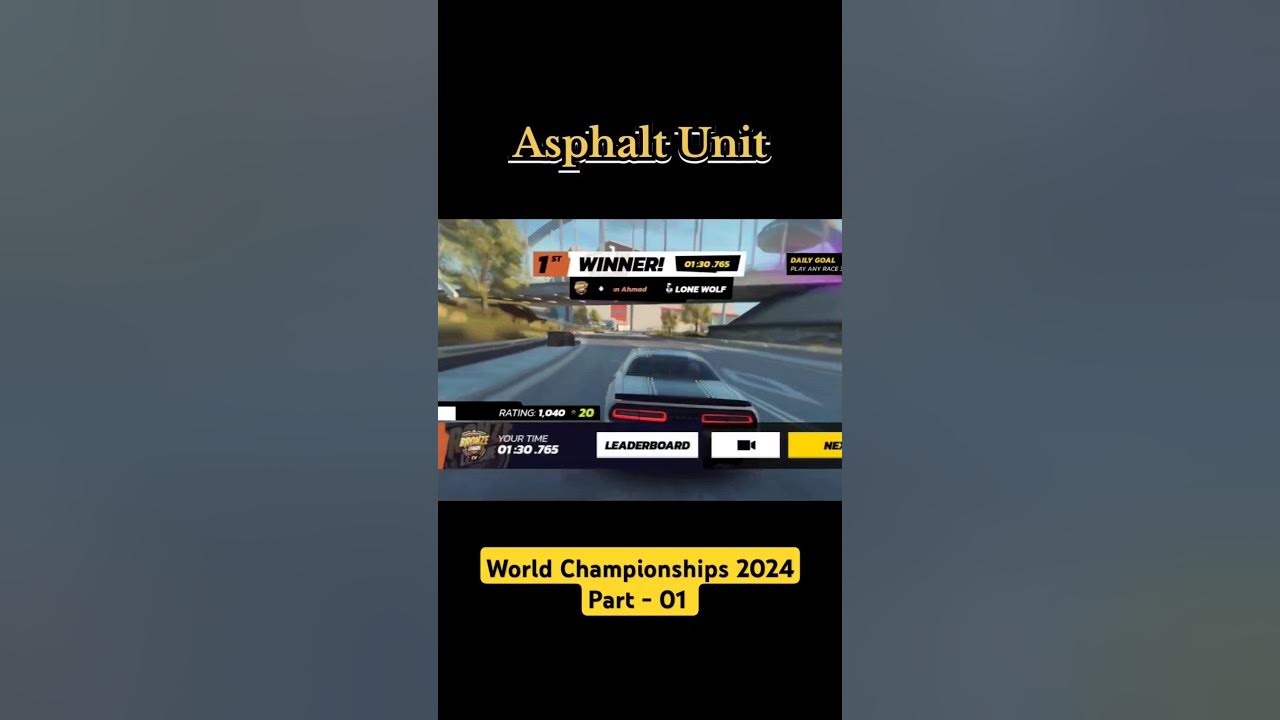 Asphalt Unit |Classic Rank Up Summer Harvest | Gameplay | Dodge Charger | part -01 #shorts # ...