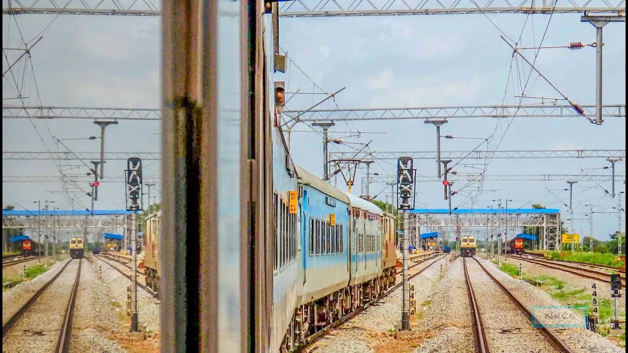 Saunshi Loop Line Skip | 12080 Hubballi - Bengaluru Janshatabdi Express ...