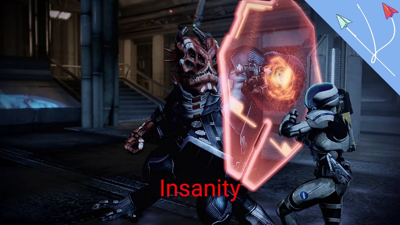 Mass Effect 2 Lair of the Shadow Broker Hagalaz Insanity Part 2 - YouTube
