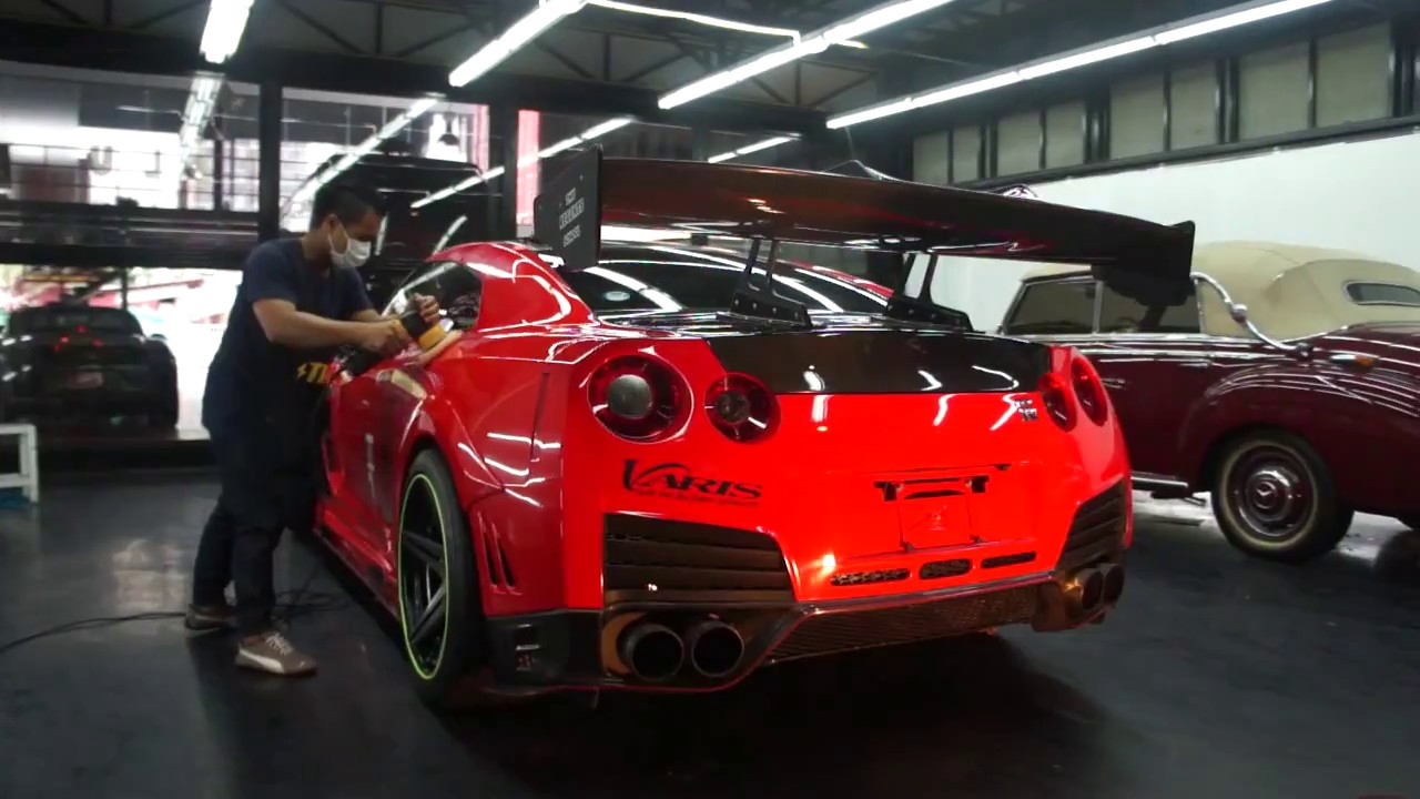 TaZe Detailing Thailand R35 GTR Exo Hybrid - YouTube