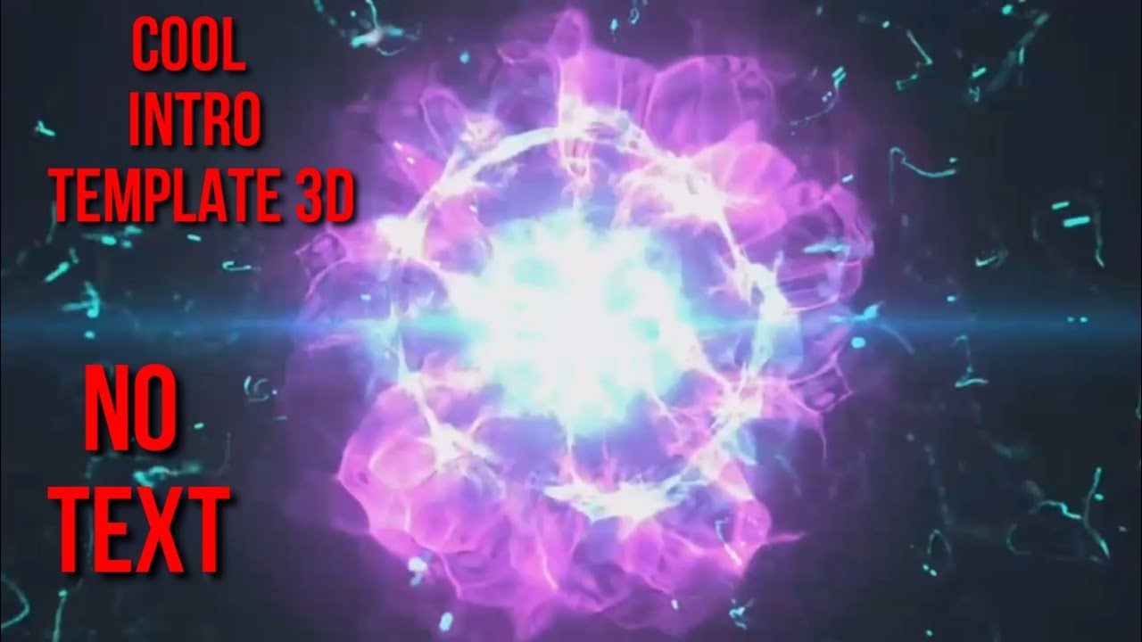 COOL INTRO TEMPLATE 3D/ NO TEXT ||Libronn TV - YouTube