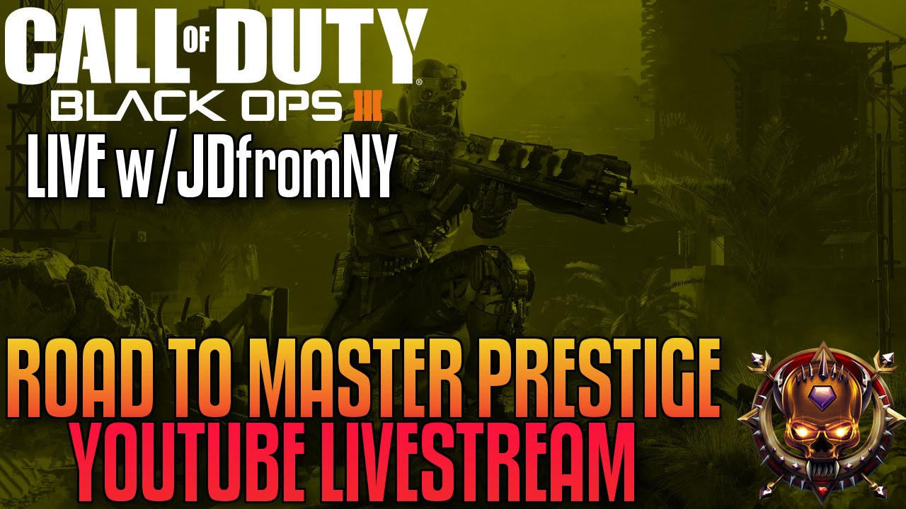 THE NEW "GOD GUN" IN BLACK OPS 3 LIVESTREAM 3/1/16 - 9TH PRESTIGE! BO3 ...
