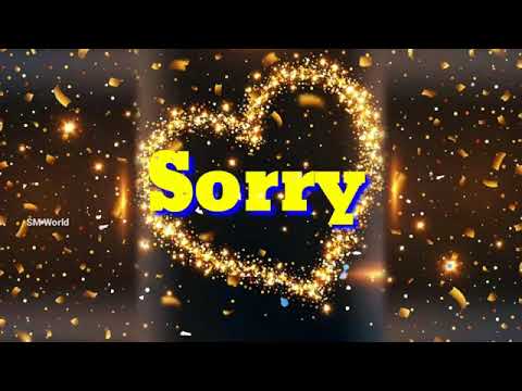 I M SOOO SORRY status video - YouTube
