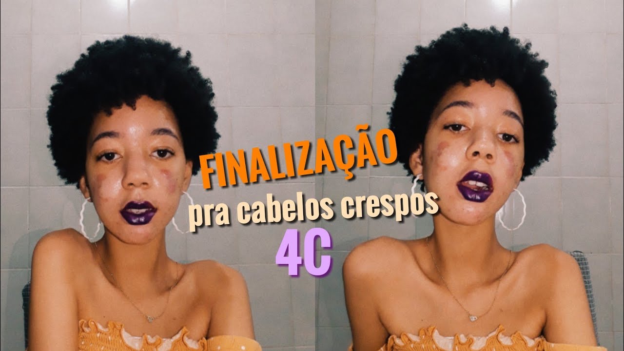 hidratação & finalização do cabelo crespo 4C com @Angelicaafros - YouTube