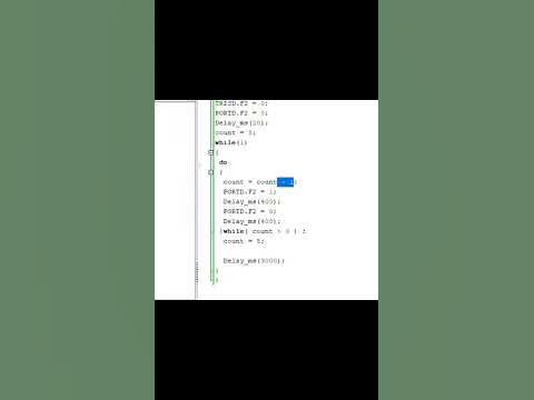 Do_while loop in MikroC using C++ in just 60 seconds. - YouTube