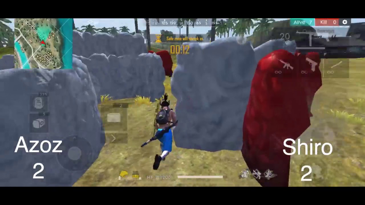 free fire challenge Azoz vs Shiro 🔥 - YouTube