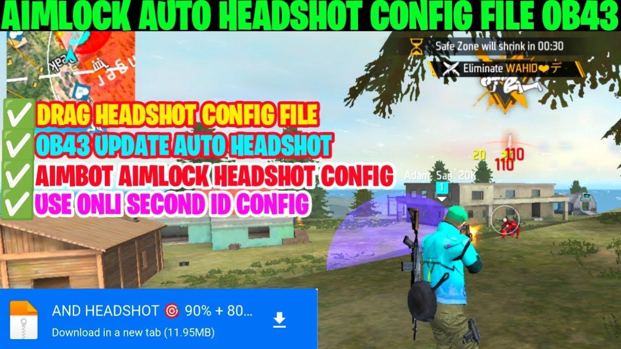 Free Fire Headshot Config Ob43 Auto Headshot Config Ob43 Body Headshot ...