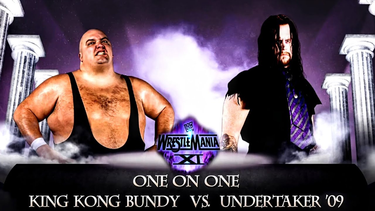 King Kong Bundy vs. The Undertaker | WrestleMania XI - YouTube