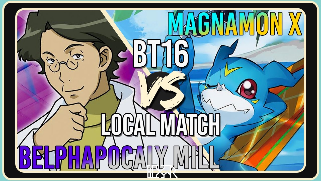 Belphemon Apocalymon vs Magnamon X [Digimon TCG BT16 Proxy Local] Match ...
