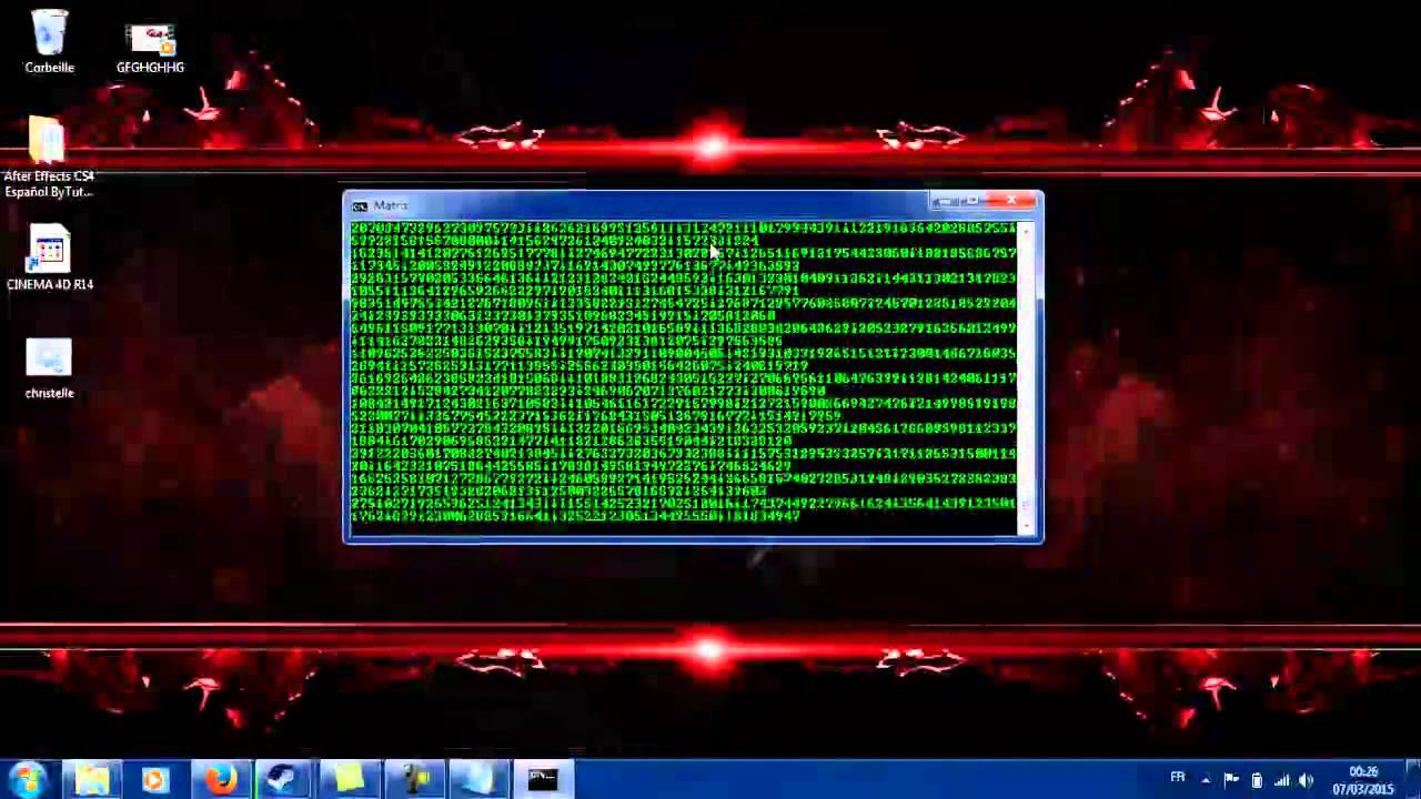 TuTo:Comment cree Un ViRuS MaTrIx - YouTube