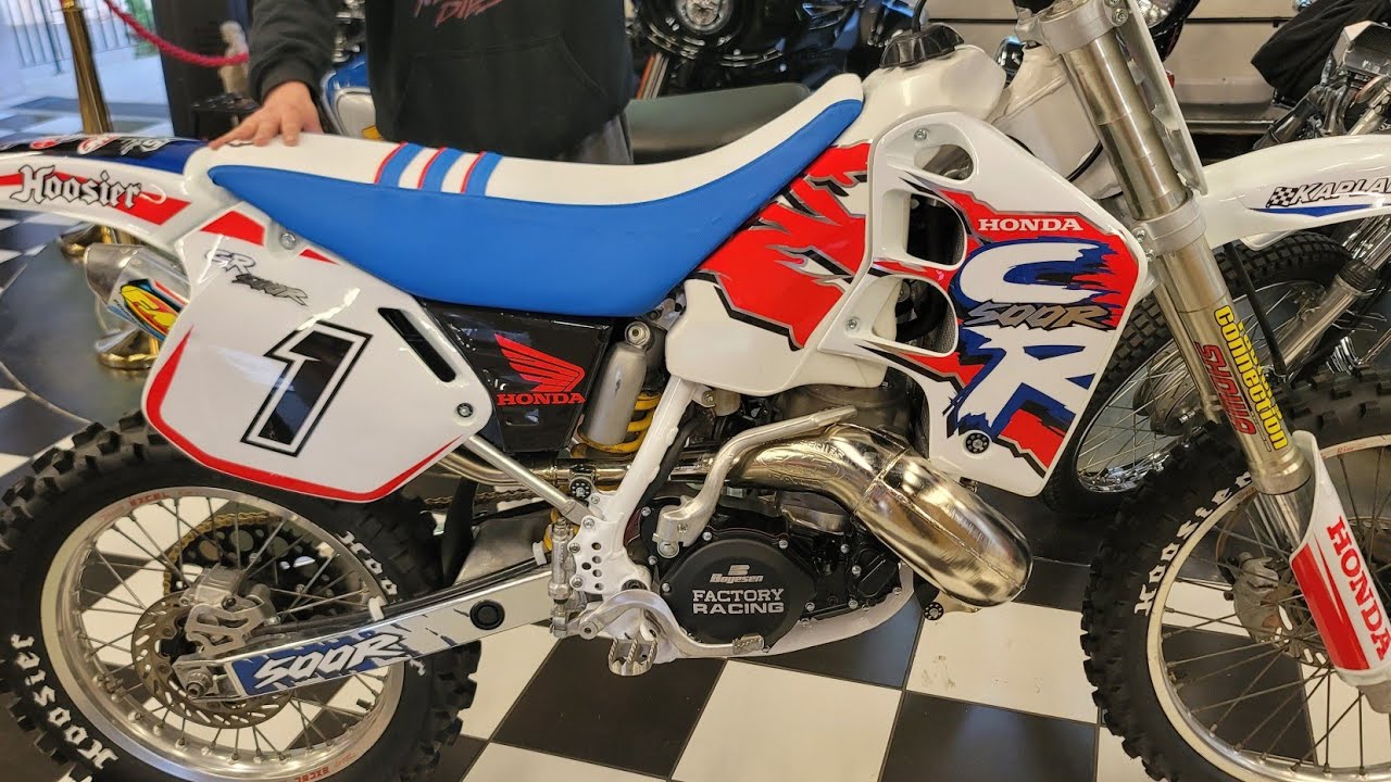 OUR BEST YET 89 HONDA CR500R & 91 CR500R FULL WORKS EDITIONS - YouTube