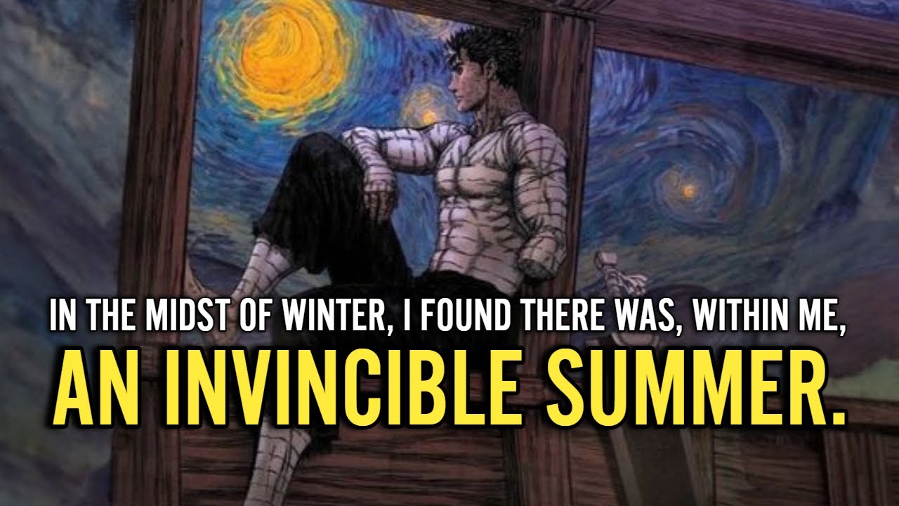 IN THE MIDST OF WINTER, I FOUND THERE WAS, WITHIN ME, AN INVINCIBLE ...