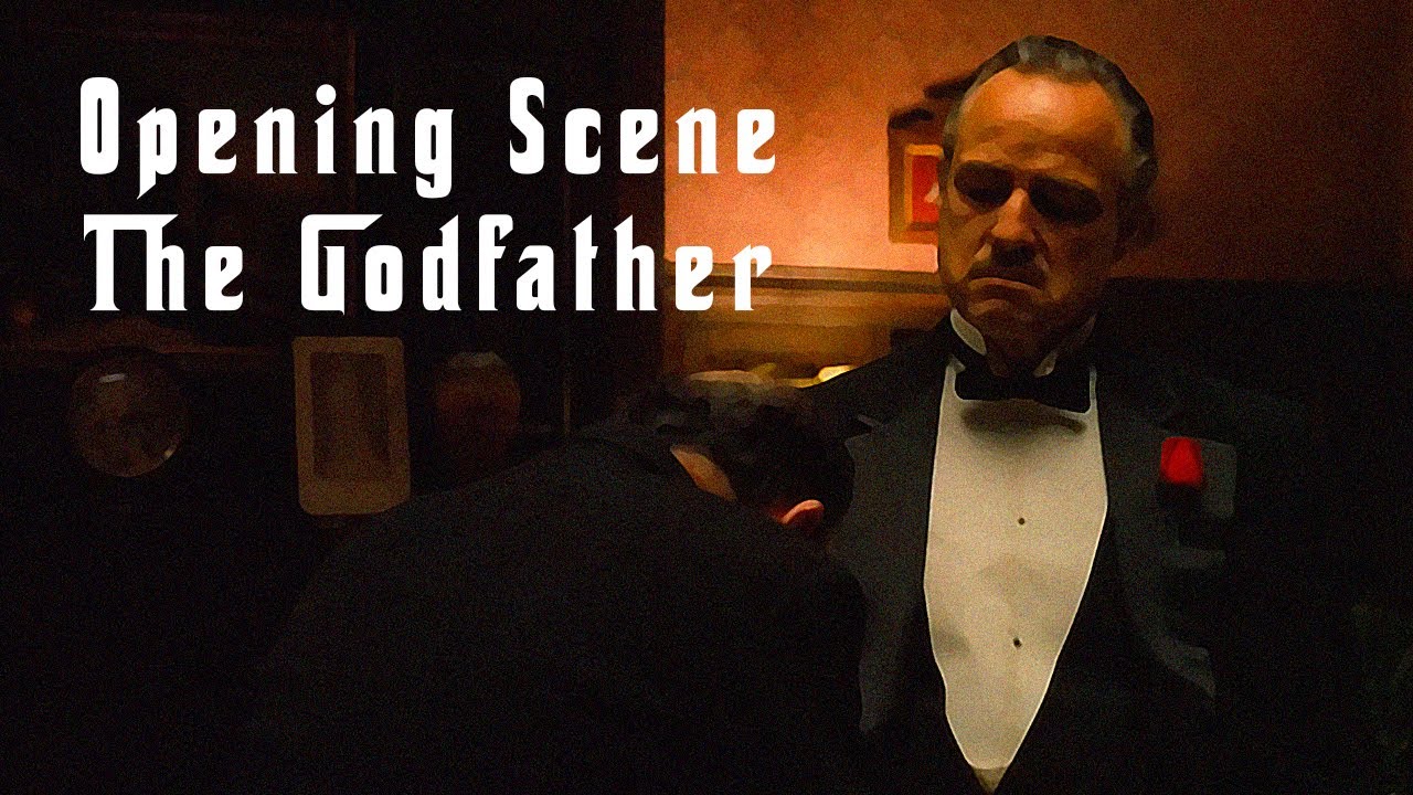 The Opening Scene of The Godfather (1972) - YouTube