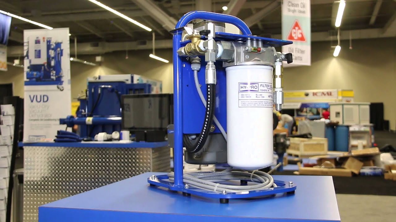 Maintain clean fluids with compact filter units - YouTube
