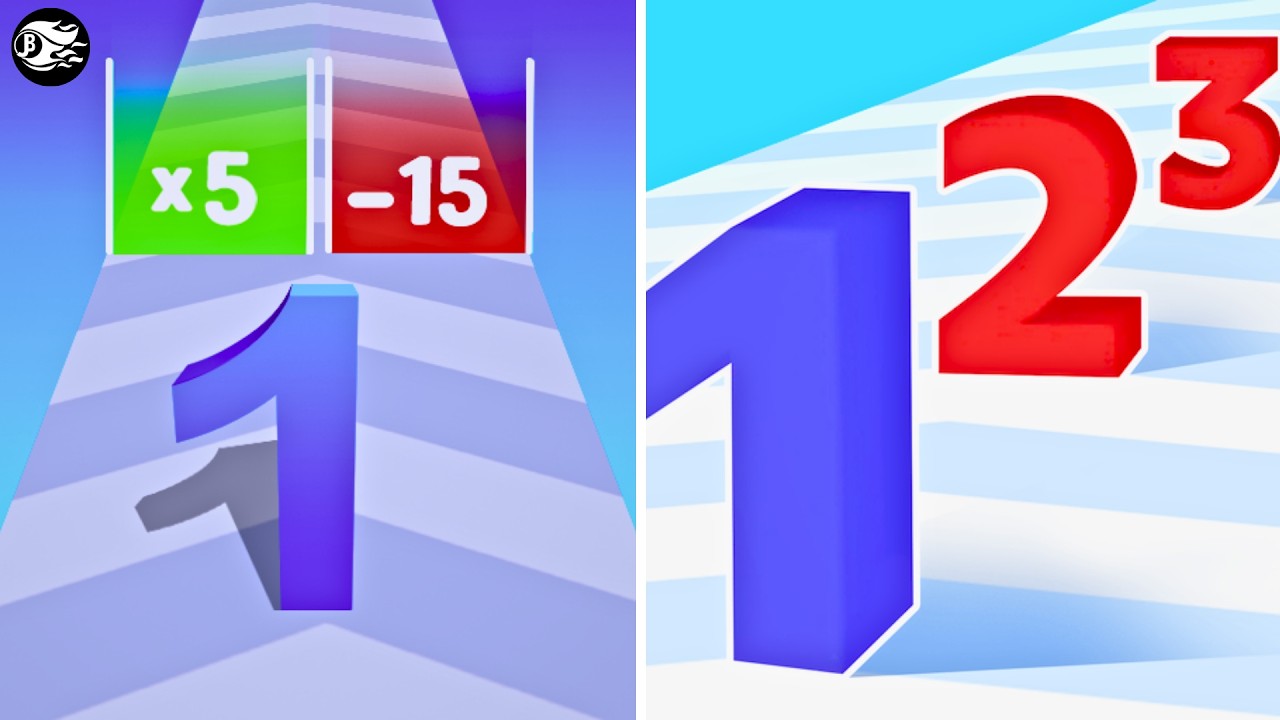 Number Master Vs Merge Number Run Master | Walkthrough Max Gameplay ...