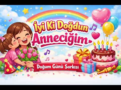 İyi Ki Doğdun Annecim 🎂 | Anneye Özel Doğum Günü Şarkısı | Duygusal & Neşeli