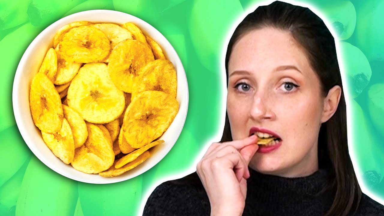 Irish People Try Plantain Snacks - YouTube
