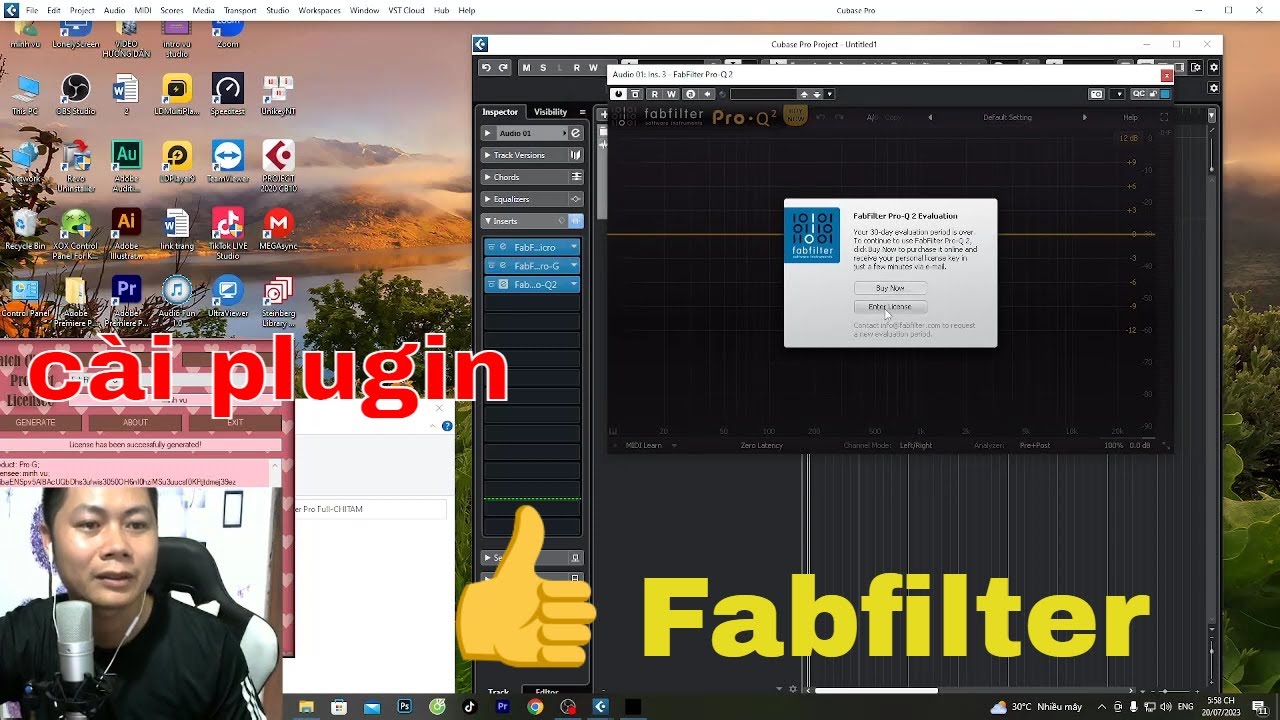 Cài Đặt Fabfilter Pro Q 3 Và Các PLungin Fabfilter ll VU studio - YouTube