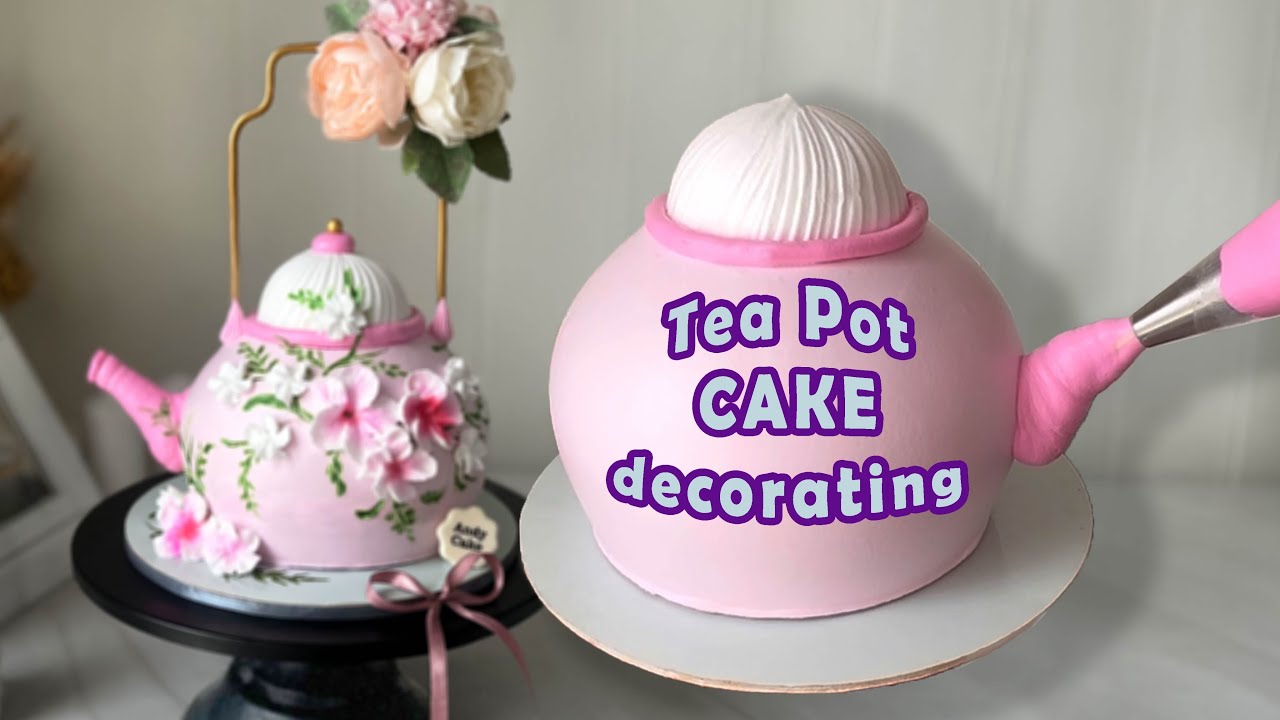 How To Make a Teapot Cake / Cake Decorating / Cake Tutorial / Amazing Cake Step By Step - YouTube