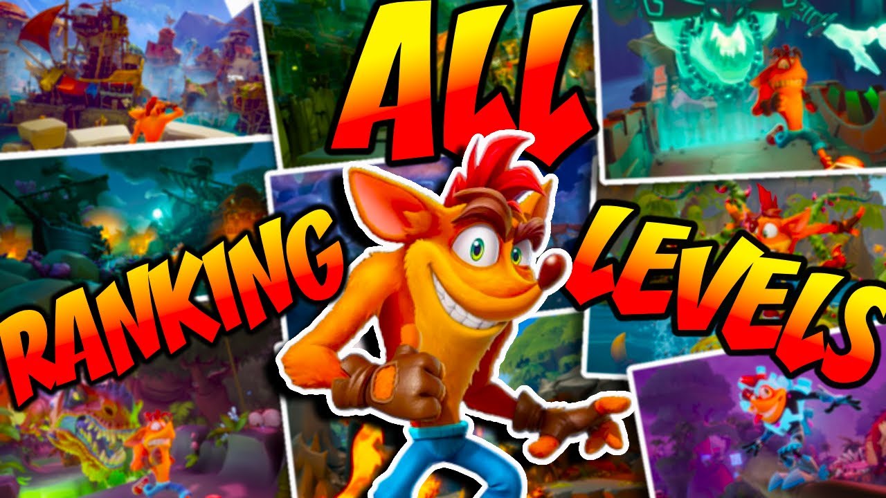 Ranking All Crash Bandicoot 4 Its About Time Levels Youtube