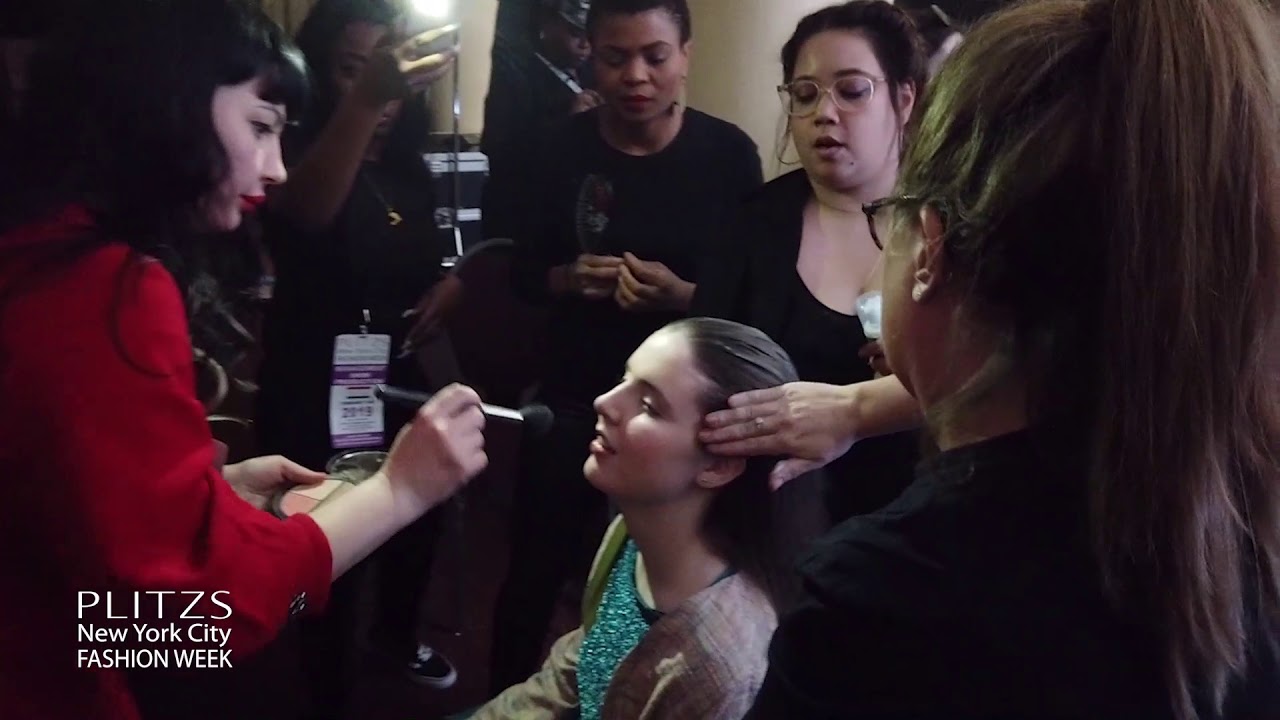 Fashion Week NY QUICK LOOK QUICK CHANGE BACKSTAGE at PLITZS New York ...