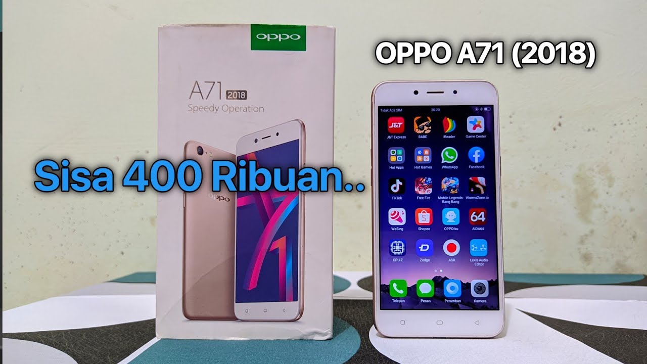 OPPO A71 (2018) Hp enty level yang sudah sangat murah - YouTube