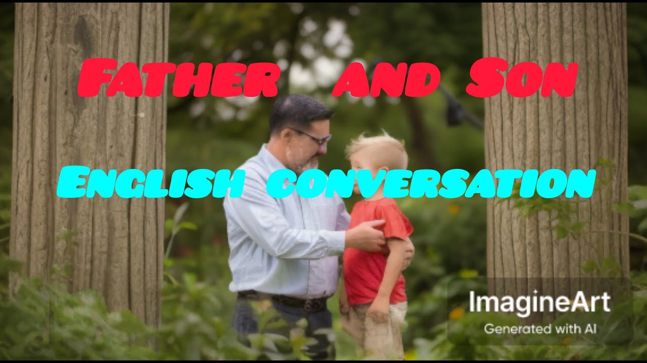 Spoken English for kids Father and son english conversatio# ...